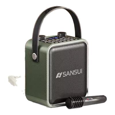 山水手提蓝牙音响电吹管唱歌户外