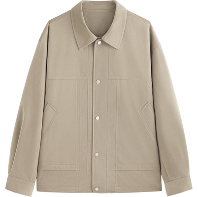 GXG男装  简约衬衫式行政夹克男 24年秋品G24X213021