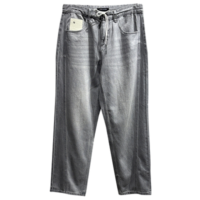 太平鸟男装商场同款直筒牛仔长裤