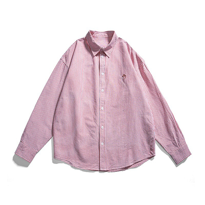 日系长袖衬衫小清新简约