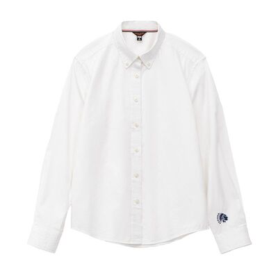 【纯棉牛津纺刺绣衬衫】马登女装