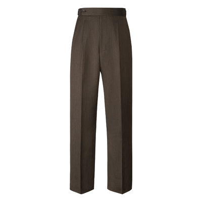 Acmecultum绅士盔甲条纹西裤