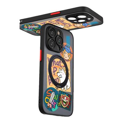 标签小狗360旋转支架手机壳