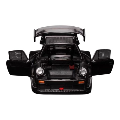 保时捷RWB930黑色全开汽车模型