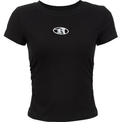 ONLY短袖圆领正肩T恤