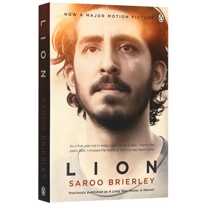 雄狮 电影版 英文原版小说 Lion A Long Way Home Saroo Brierley 奥斯卡金球奖提名 妮可基德曼 漫漫回家路 归途 寻家 进口书