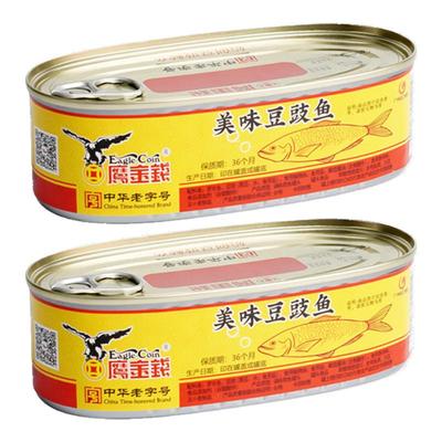 【184g】鹰金钱美味豆豉鱼