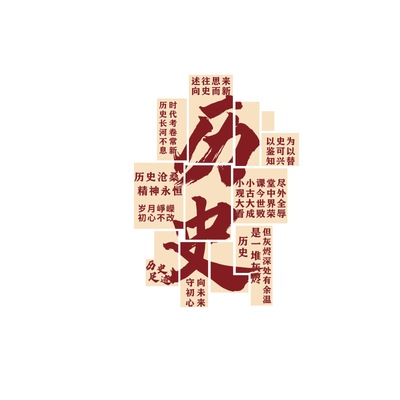 铭记中国历史主题文化墙面贴画黑板报班级教室布置装饰自习氛围