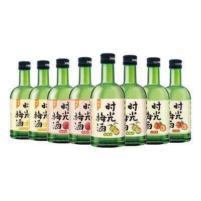 【梅见】时光梅青梅酒330ml*8瓶组合果酒女士低度甜酒微醺梅子酒