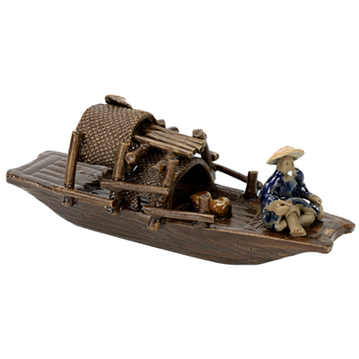 盆景小摆件吸水石摆件鱼缸造景