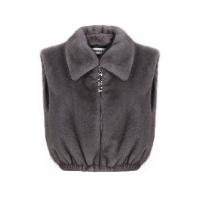 HEURUEH仿毛夹克秋冬保暖舒适