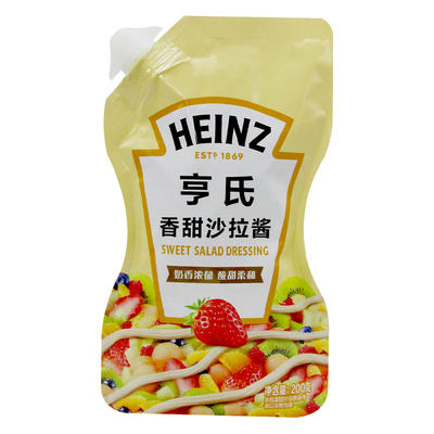 亨氏200g水果蔬菜寿司汉堡沙拉酱