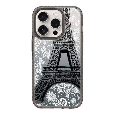 THE HOOD 巴黎系列 巴黎铁塔 适用 苹果iPhone16/15/14/Plus/Pro/Max 气垫防摔手机保护壳镜面保护壳