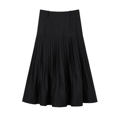 YIRANTIAN风琴褶长半裙