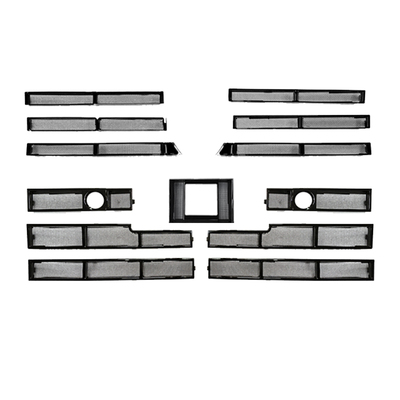 大众迈腾B9防虫网一体注塑不焊接