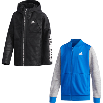 Adidas/阿迪达斯正品新款儿童二合一两件套运动外套DY9244