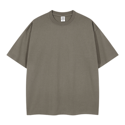 FOG大地色260G精梳棉纯色短袖T恤