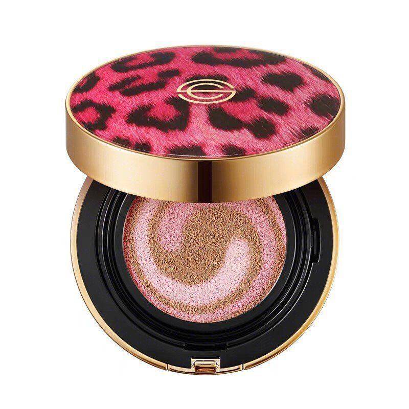 DPC气垫豹纹钻石官网旗舰遮瑕保湿bb霜持久不脱妆粉底液CC李佳琦_虎窝淘