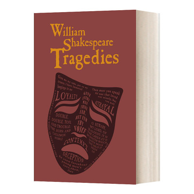 英文原版 精装 William Shakespeare Tragedies 莎士比亚悲剧 Word Cloud Classics 软精装 英文版 进口英语原版书籍