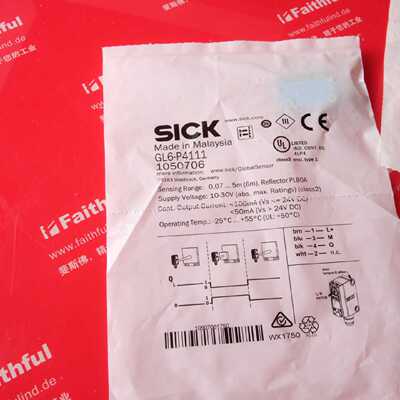议价Sick GL6-P4111 西克全新光电感测器 1050706