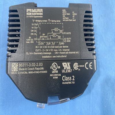 溢价-德国MURR穆尔电流分配器，型号9000-41042-0