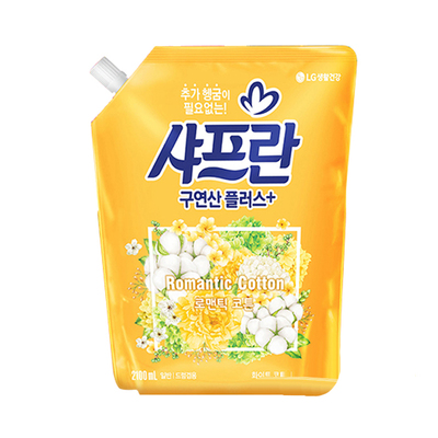 lg韩国进口去异味花香衣物柔顺剂