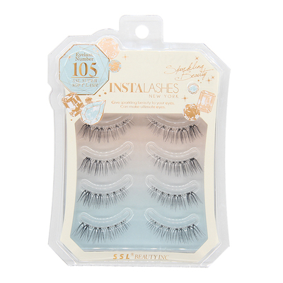 假睫毛instalashes105眼尾拉长款