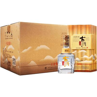 金装淡雅浓香型白酒古川40度
