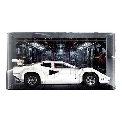 KGBOX乐高ICONS10337兰博基尼超级跑车赛车亚克力展示盒防尘罩
