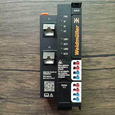 议价现货销售 魏德米勒 UR20-FBC-PN-IRT-V2 2566380000 原装拆机