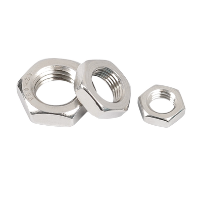 304不锈钢细牙六角螺母GB6171