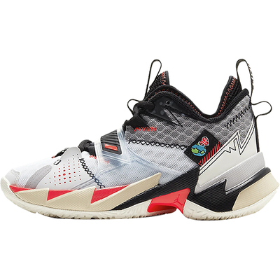 Nike/耐克正品JORDAN GS女子大童中帮耐磨实战篮球鞋CD5804-101