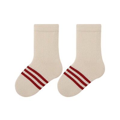 儿童袜子春季新款精梳棉透气卡