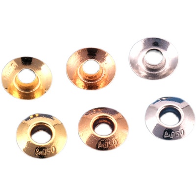 18K金路路通贴片diy手工材料珍珠