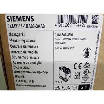 议价7KM2111-1BA00-3AA0西门子7KMPAC3200测量仪7KM21111BA003AA0全新