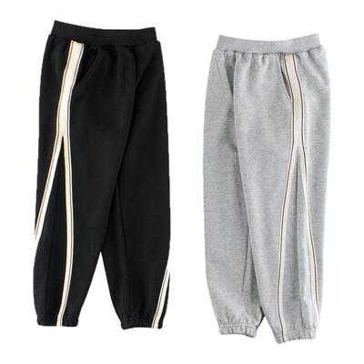 grrr纯棉男女童长裤休闲裤厚实