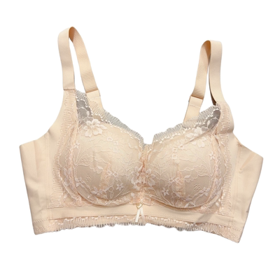 无侧鱼骨亲肤乳感棉AB罩加厚内衣