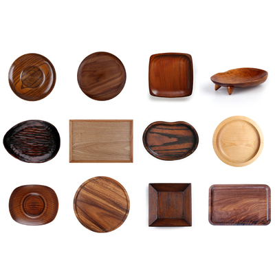 木盘子实木隔热杯垫茶具盘子定制