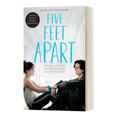 英文原版 精装小说 Five Feet Apart 五尺天涯 影视封面版 英文版 进口英语原版书籍