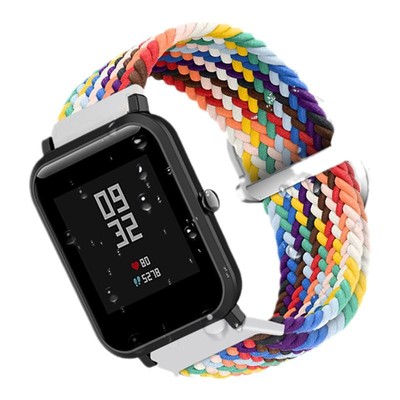 适用华米amazfit米动青春版1S手表1/2/3表带GTR2智能2代2E腕带GTS运动mini硅胶22MM配件pop替换带20手链Pro