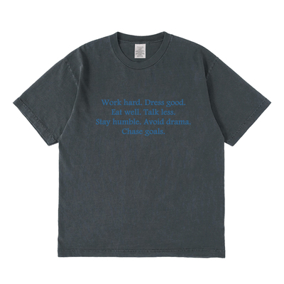 Dress good短袖t恤夏季设计感小众情侣男女宽松圆领上衣