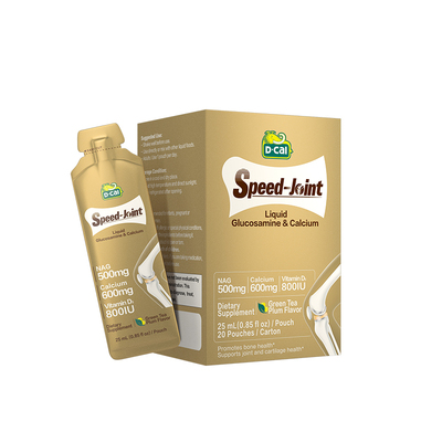 dcal迪巧速节液体高钙氨糖钙补软骨胶原官方正品软骨素中老年钙片