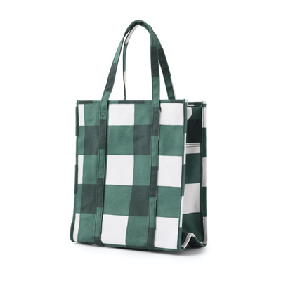 方格帆布袋normann购物袋