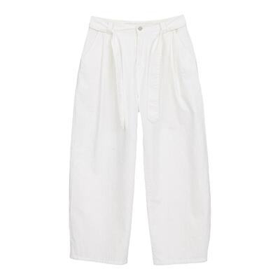 CBXLAB街舞潮牌白色嘻哈休闲裤