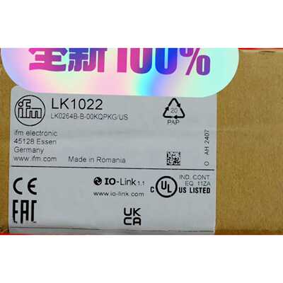 【请询价】IFMLK1022易福门全新电子液位传感器LK0264