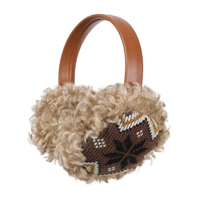 IIING高级感雪花提花耳暖