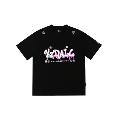 KZDALL“花纹融化”印花短袖