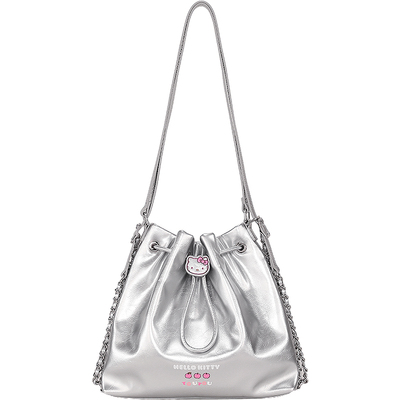 TOUTOUhellokitty联名手提链条包