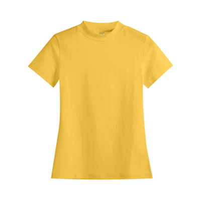 半高领短袖t恤新款设计感上衣