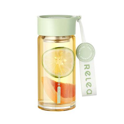 物生物高硼硅玻璃杯带提绳玻璃杯